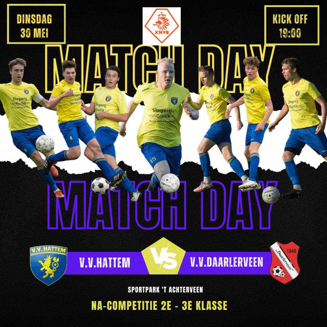 Nacompetitie voor Hattem – vv Hattem